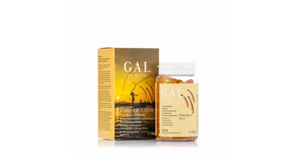 GAL Omega-3 Eco halolaj kapszula 60x - GAL - Egészségmed.hu áruház ...